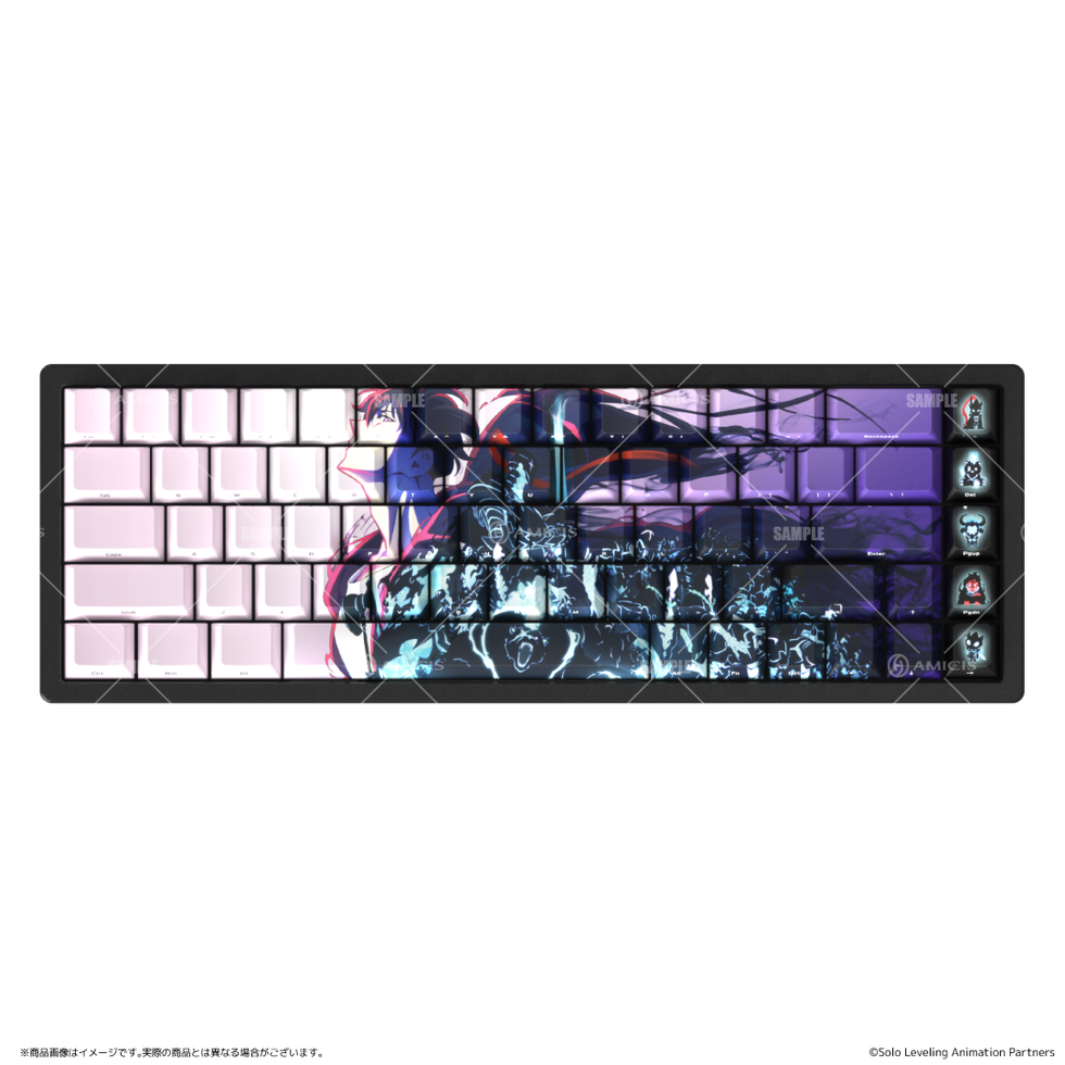 Solo Leveling x AMICIS Gaming Keyboard 65HE – Addice Inc