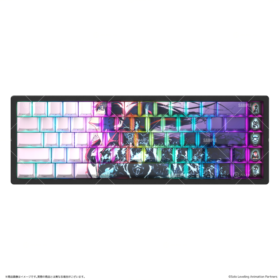 Solo Leveling x AMICIS Gaming Keyboard 65HE – Addice Inc