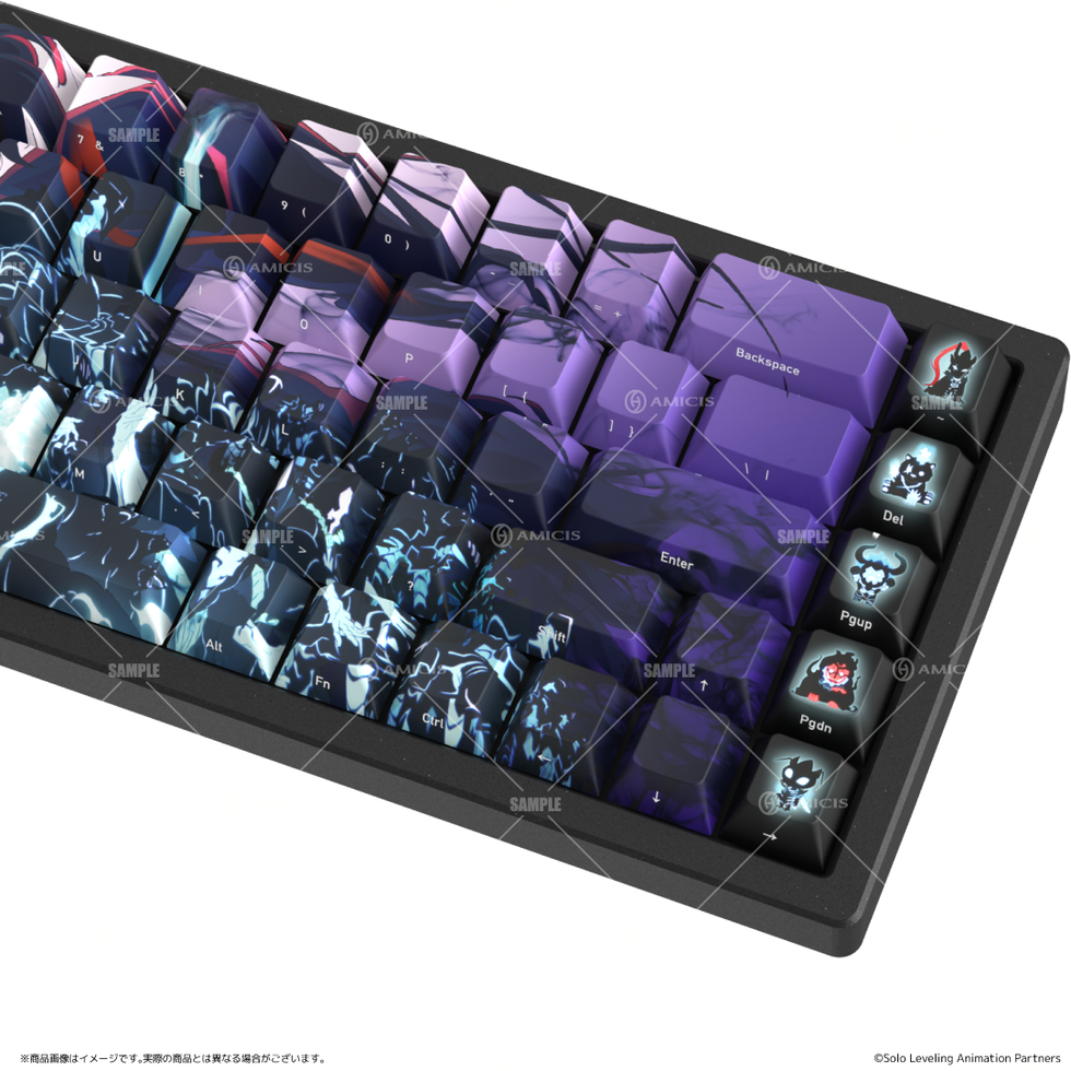 Solo Leveling x AMICIS Gaming Keyboard 65HE – Addice Inc