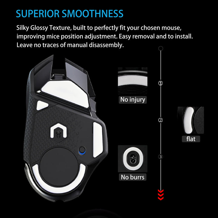 EspTiger Arc 2 Mouse Skates for Logitech G502 LIGHTSPEED – Addice Inc