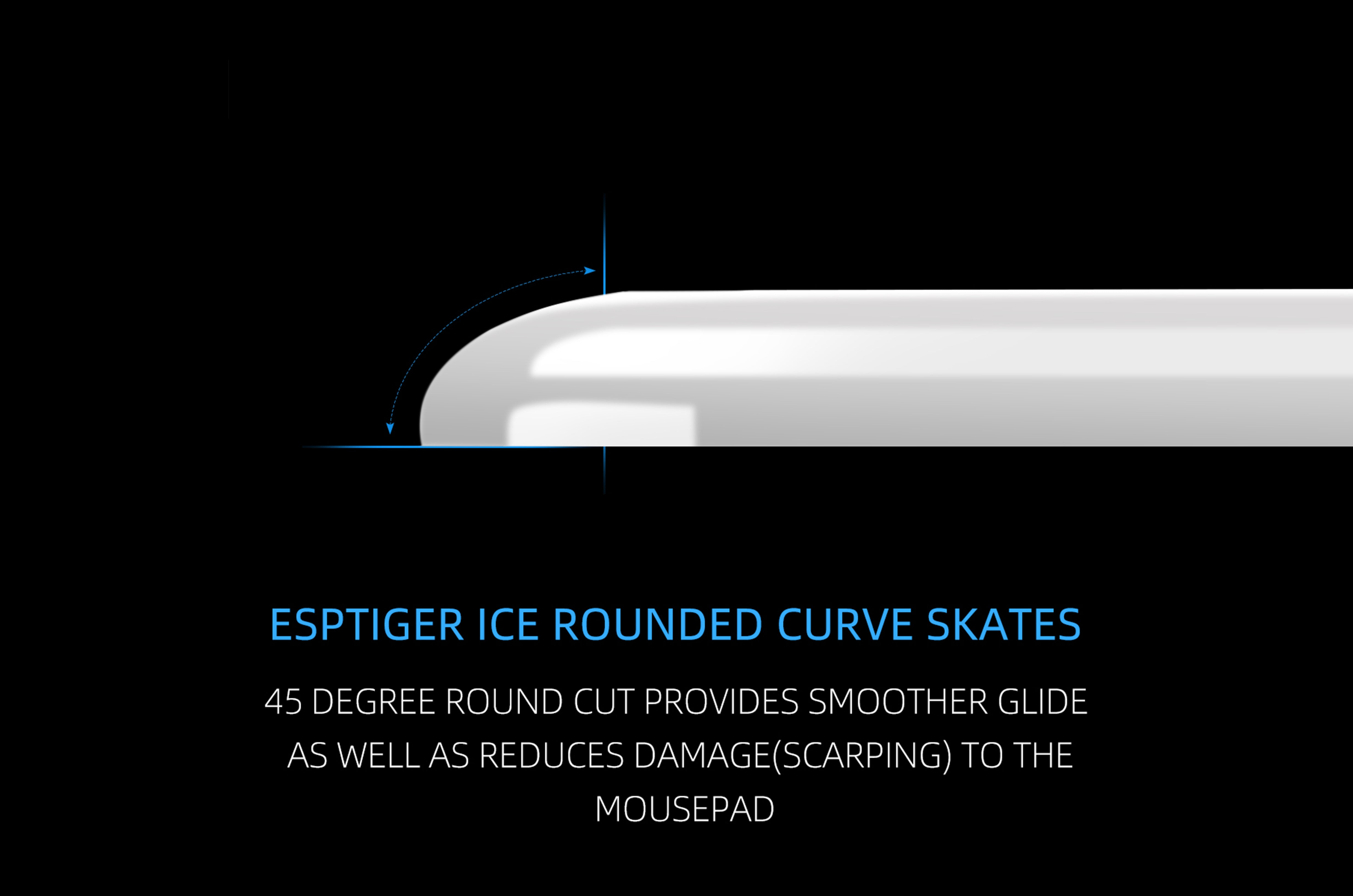 EspTiger Arc 1 Mouse Skates for Razer DeathAdder Essential – Addice Inc