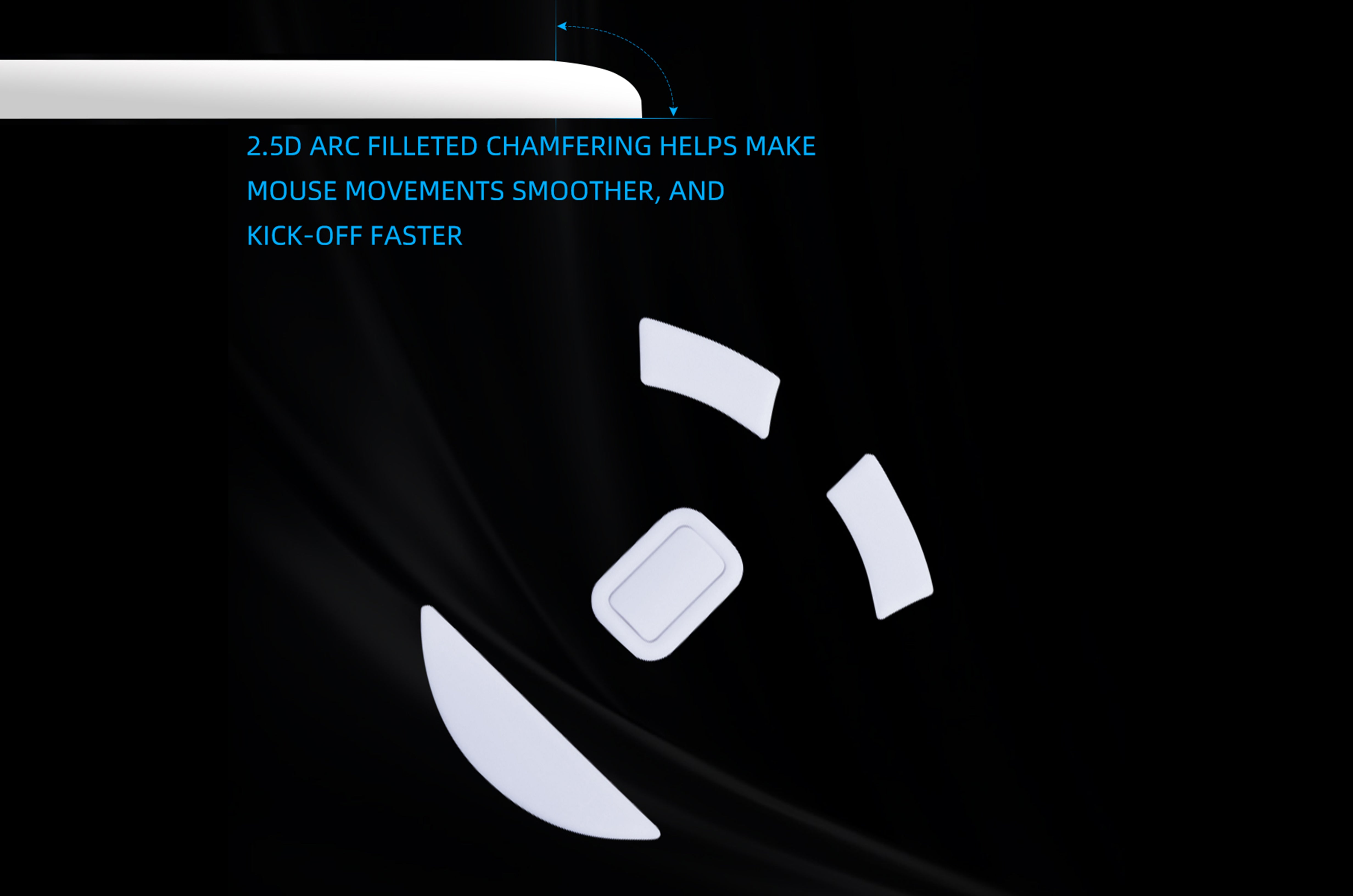 EspTiger Arc 1 Mouse Skates for Razer DeathAdder Essential – Addice Inc