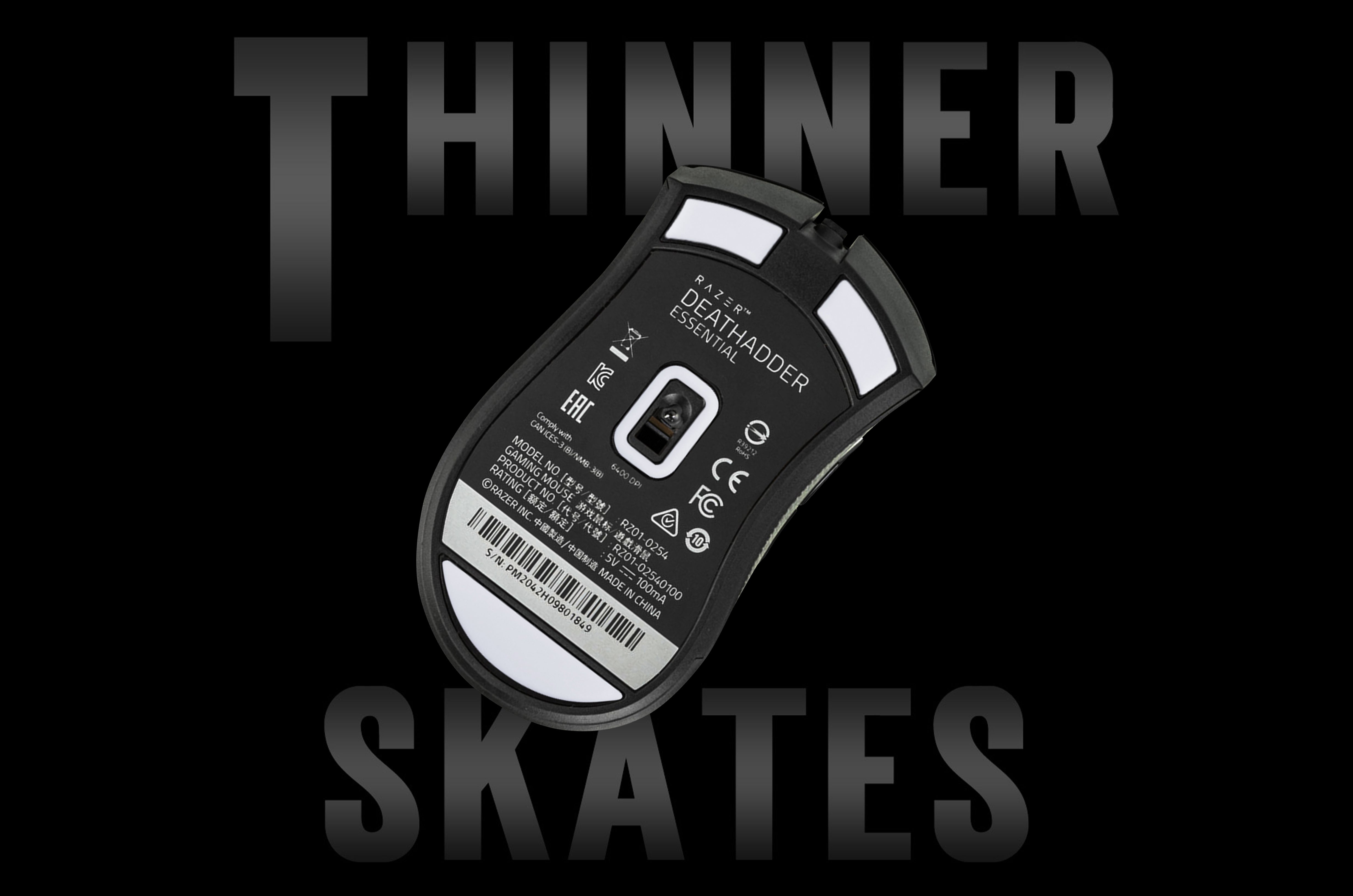EspTiger Arc 1 Mouse Skates for Razer DeathAdder Essential – Addice Inc